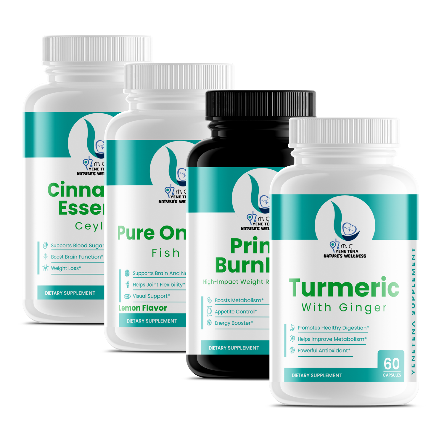 Weight Loss & Fat-Burning Solutions Bundle – Yene Tena Supplements